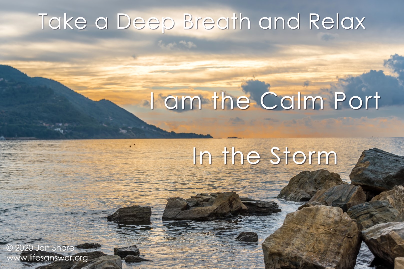 Feeling Inner Peace in the Midst of Chaos by Jon Shore